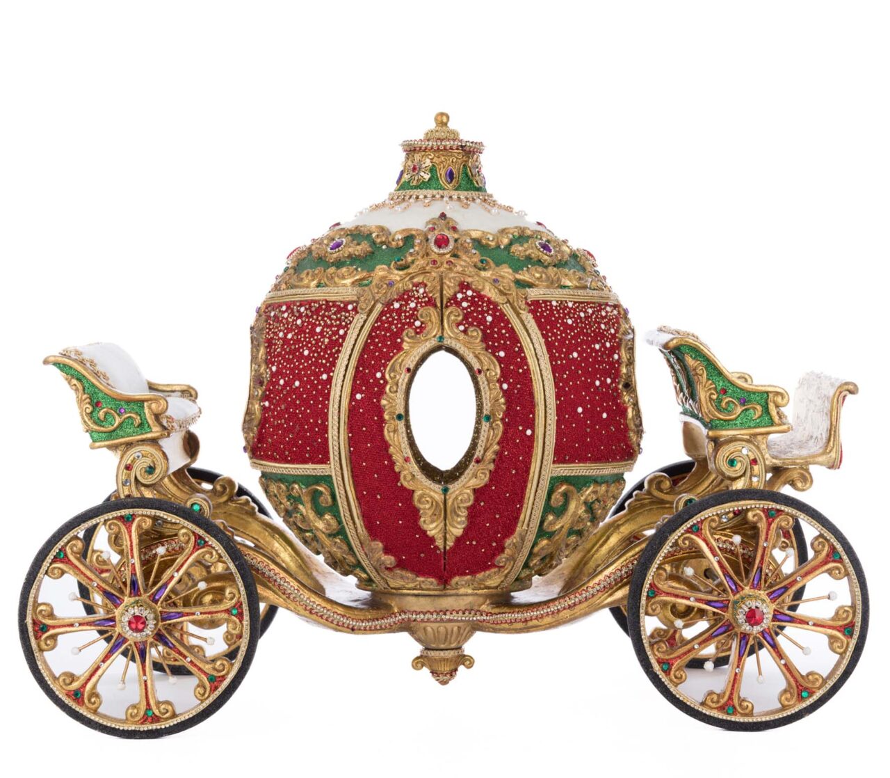 Christmas Ball Ornament Carriage – Katherine's Collection Shop